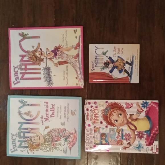 Fancy Nancy | Other | 3 Fancy Nancy Books Coloring Book | Poshmark